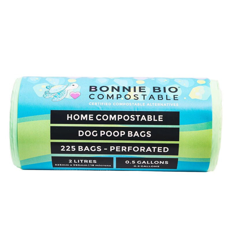 2L Roll Compostable Dog Poop Bags (225 Bags/Roll) Great for Dog Parks ...